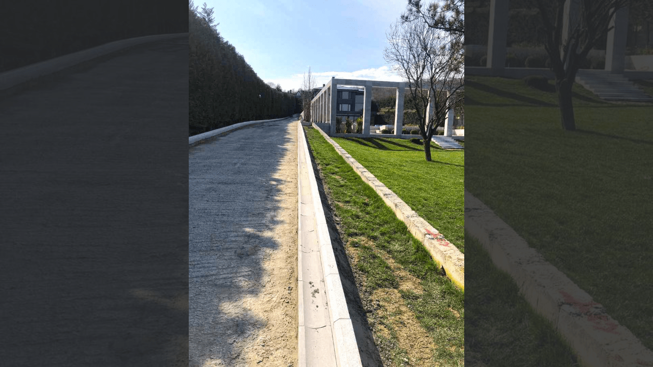 Granite Rain Gutter - Bumer Stone